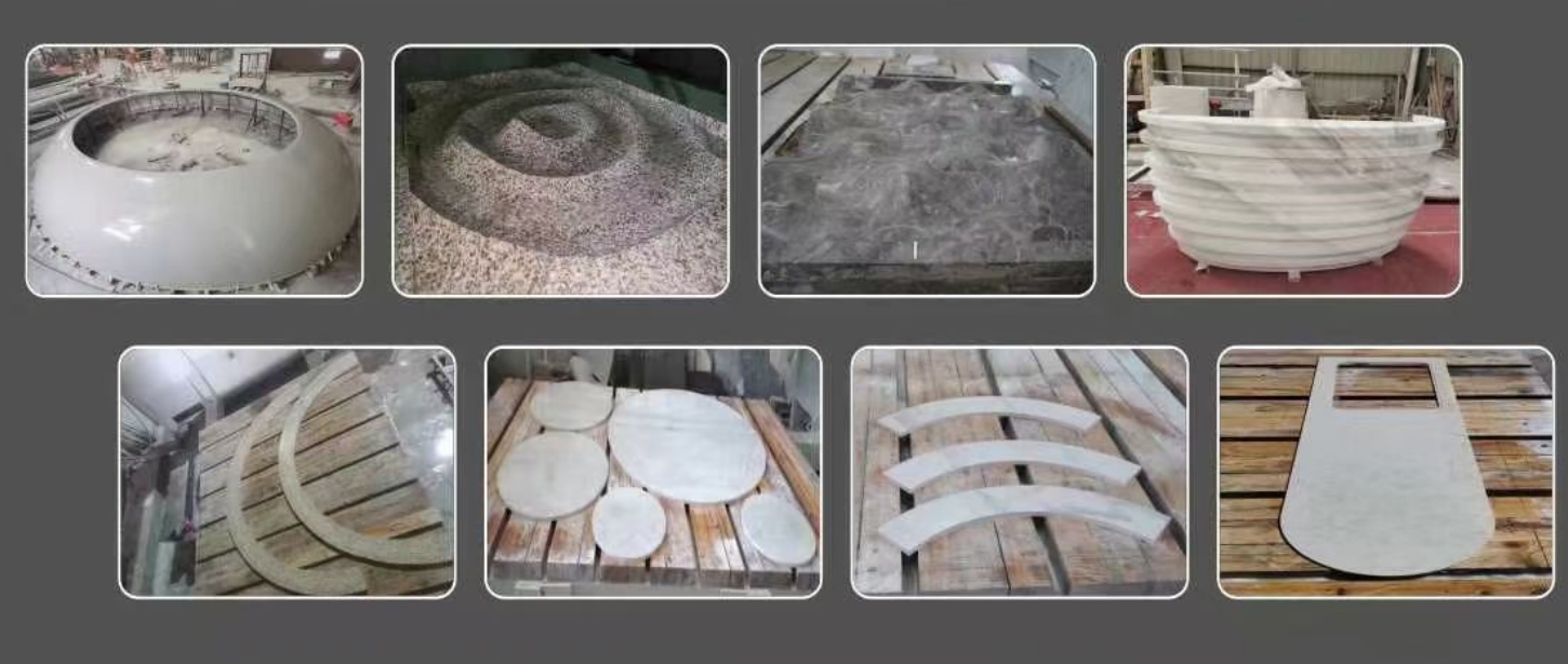 5 Axis CNC Bridge Saw Machine – AOKE Stone Machine