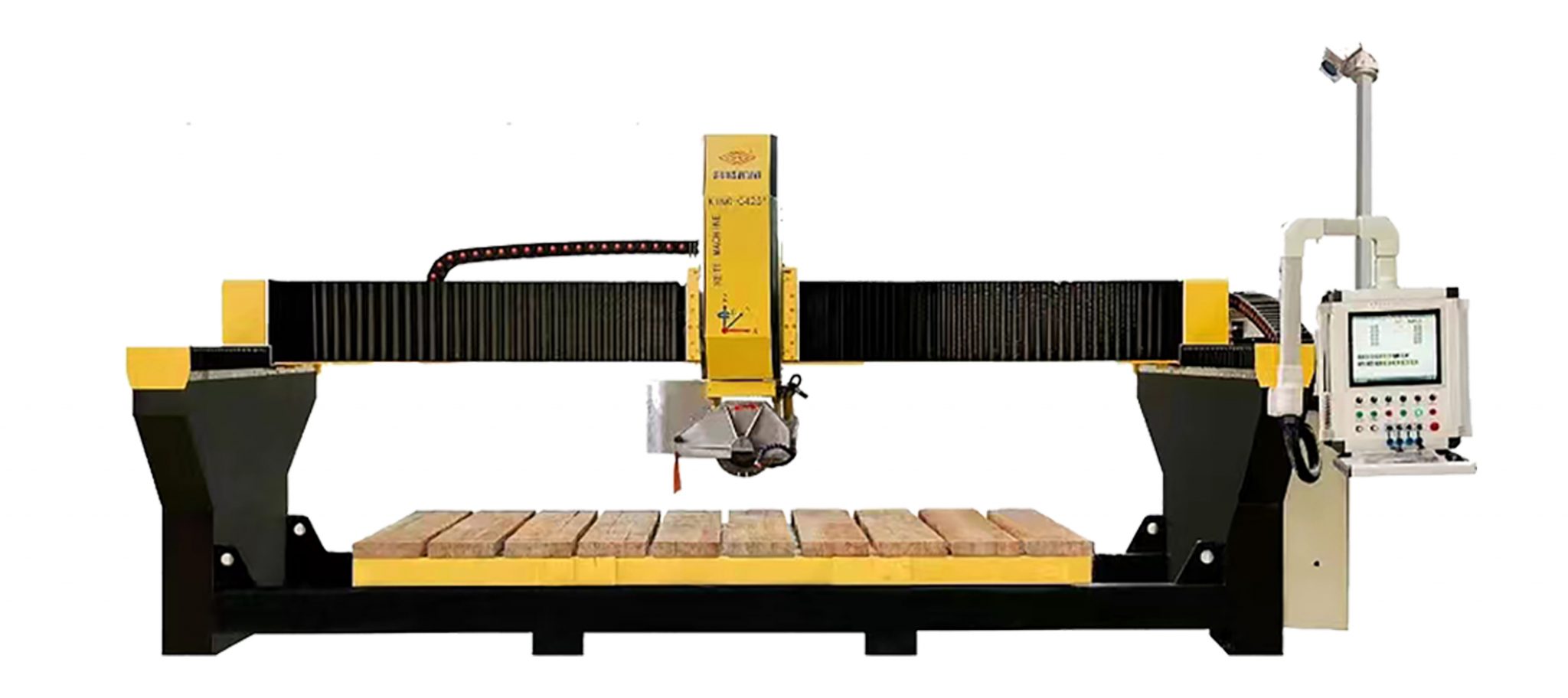 4+1 AXIS CNC Bridge Cutting Machine – AOKE Stone Machine