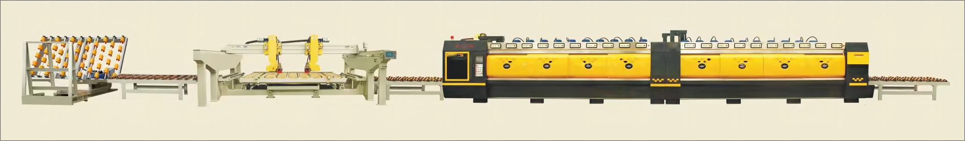 Double Head Bridge Sawing Machine – AOKE Stone Machine