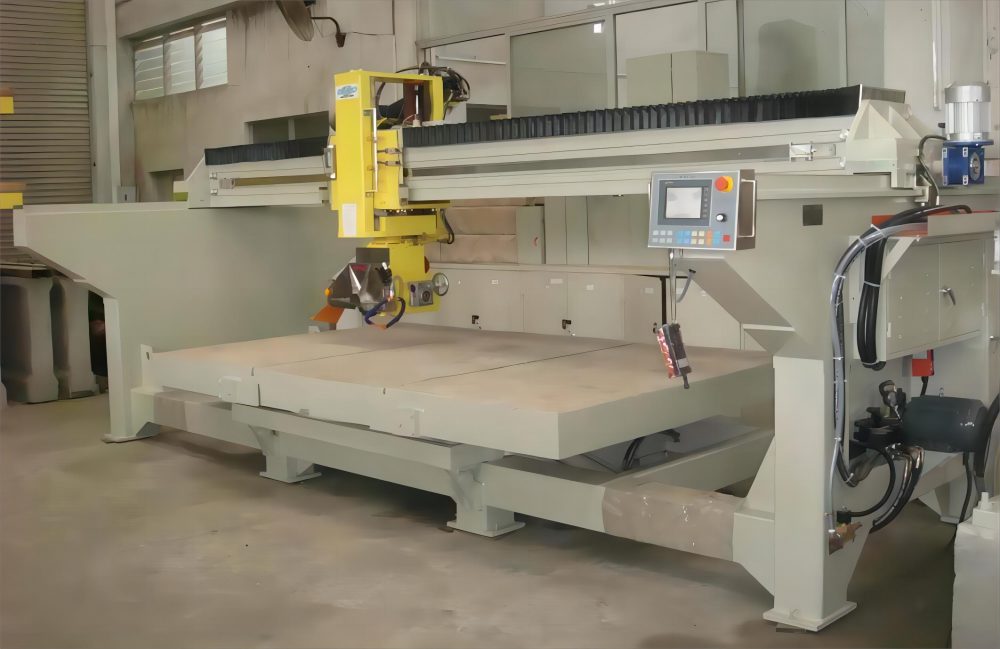 Whole Bridge Automatic Cutting Machine – AOKE Stone Machine